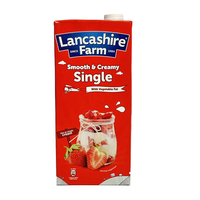 [PRE-ORDER]Lancashire Farm Cream - UHT Single X 12 X 1L | CN Foods